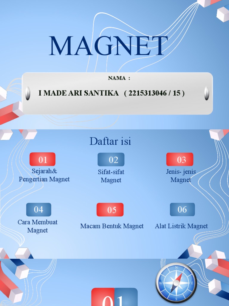 Bahan Listrik Kemagnetan Kelompok 6 - Ari | PDF | Sains & Matematika
