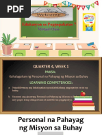 Misyon, Propesyon, at Bokasyon | PDF