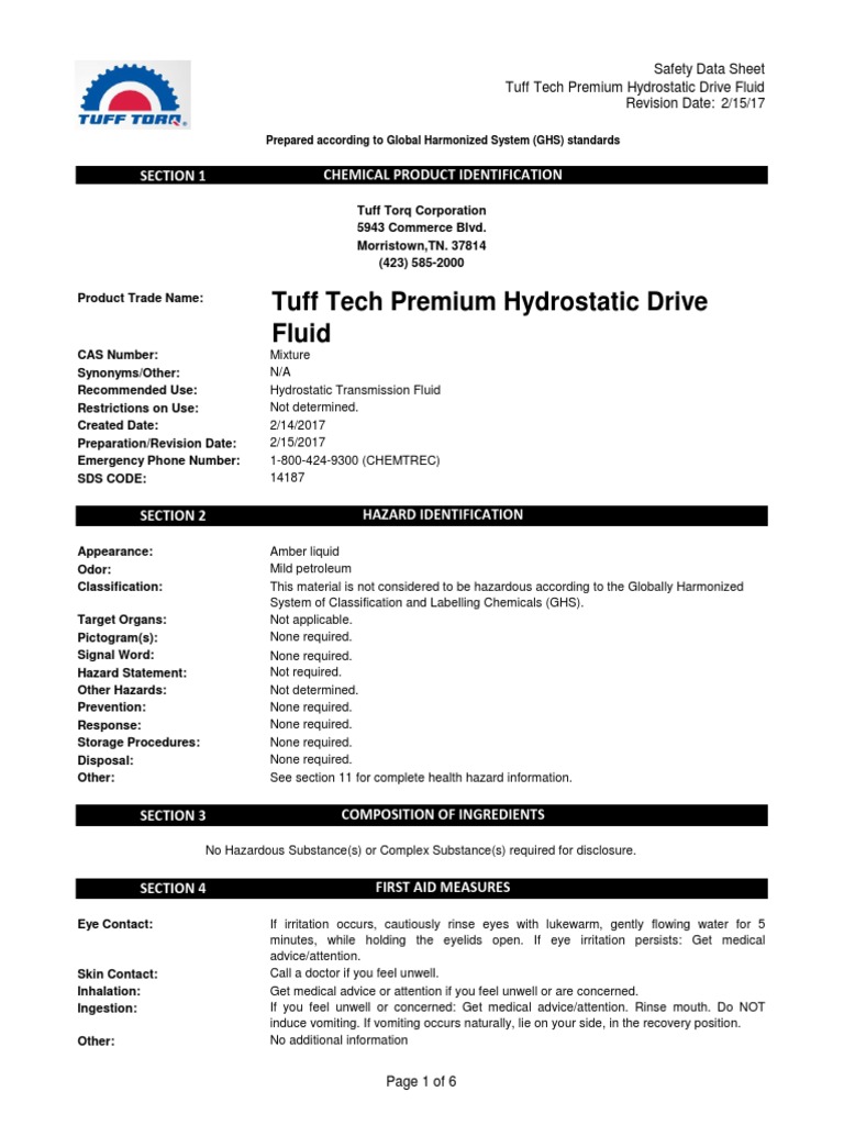 Tuff Torq | PDF