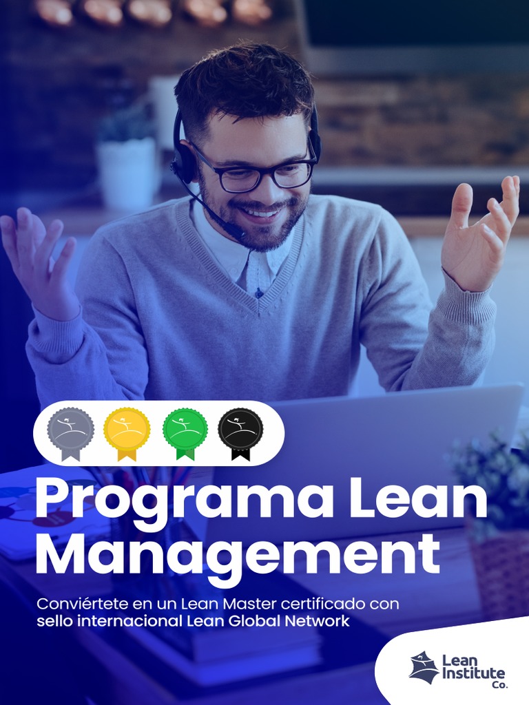 Brochure - Cop Programa Lean Management | PDF | Lean Manufacturing | Pensamiento