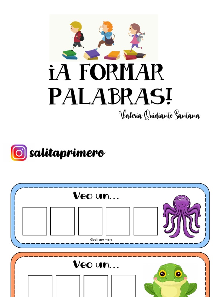 A Formar Palabras | PDF | Hogar, jardinería y bricolaje | Estilo de vida