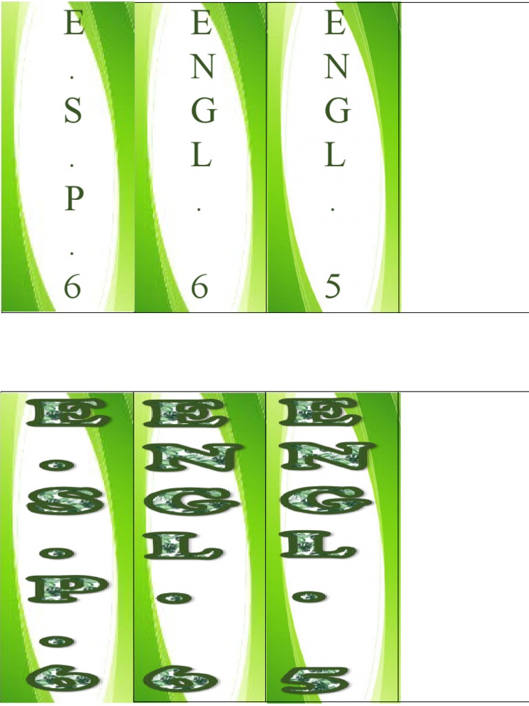 DLL Cover Label | PDF