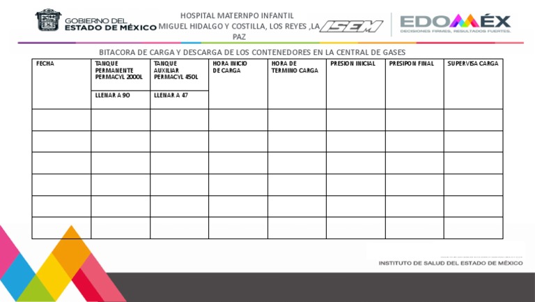 Bitacora Gases Medicinales | PDF
