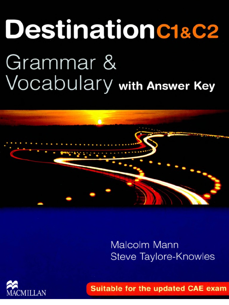 Destination C1 and C2 Grammar and Vocabulary With Answer Key | PDF