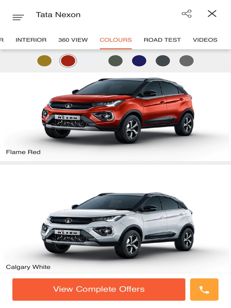 Tata Nexon Images - Nexon Interior & Exterior Photos & Gallery | PDF