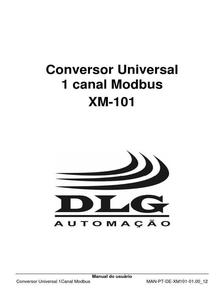 xm-101 - Conversor Universal 1 Canal Modbus | PDF