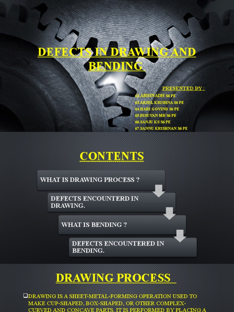 Defects in Drawing and Bending30 PMF | PDF | Fracture | Bending