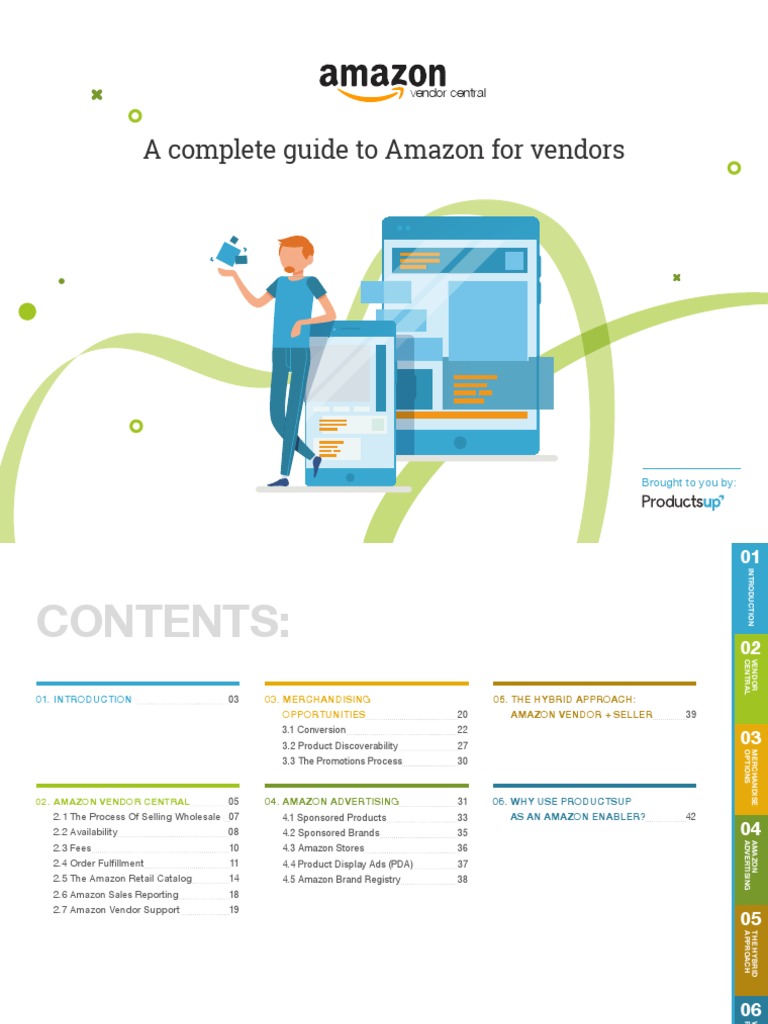 Amazon Vendor Central A Complete Guide Pdf Product Business Retail