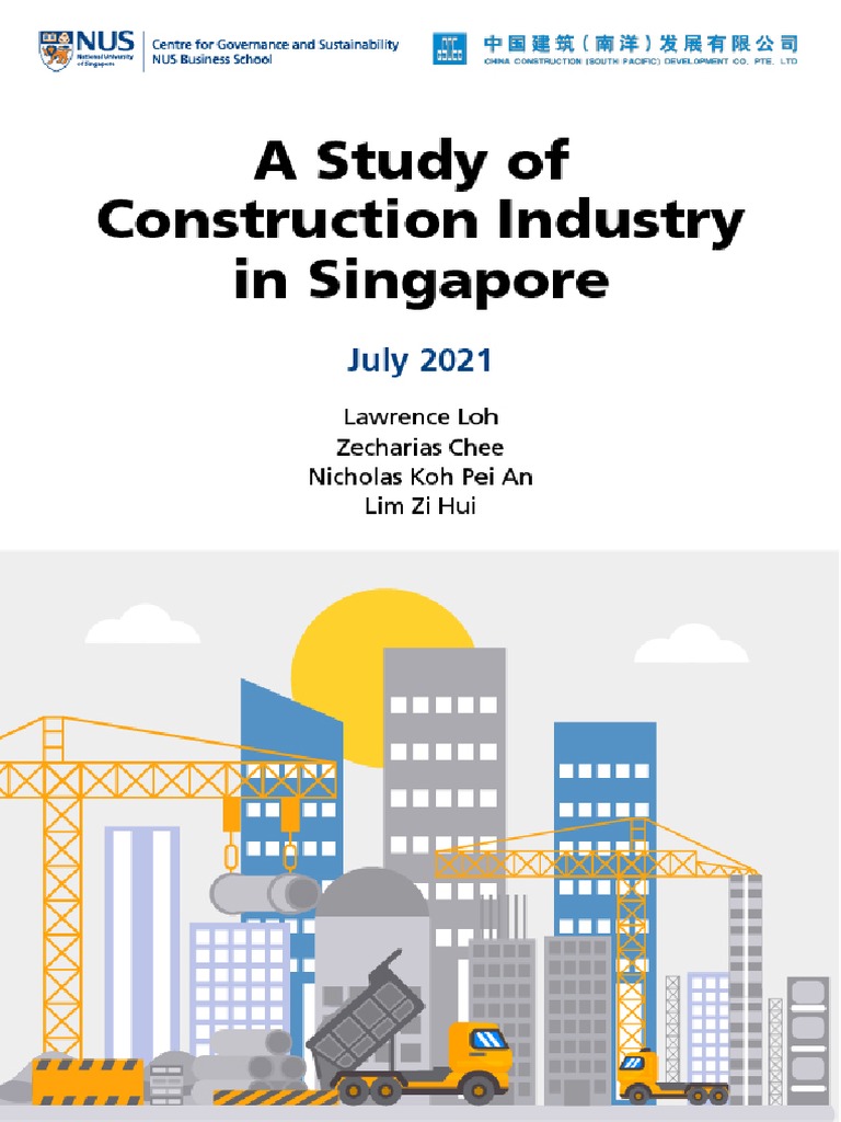 CGS Report On A Study of The Construction Industry in Singapore | PDF ...