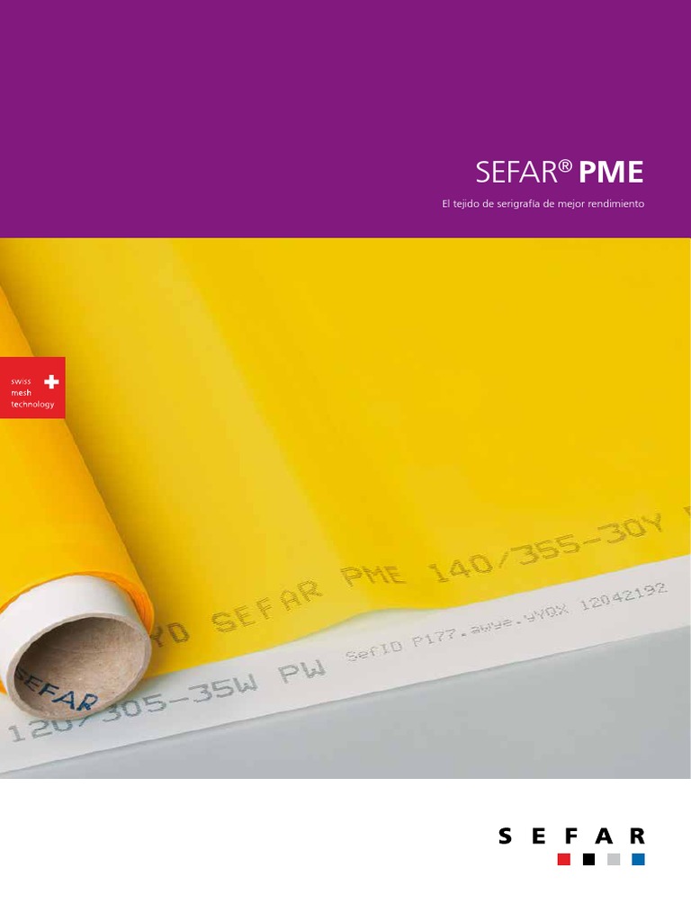 Ps PDF Sefar Pme LL SP | PDF | Imprenta | Impresión