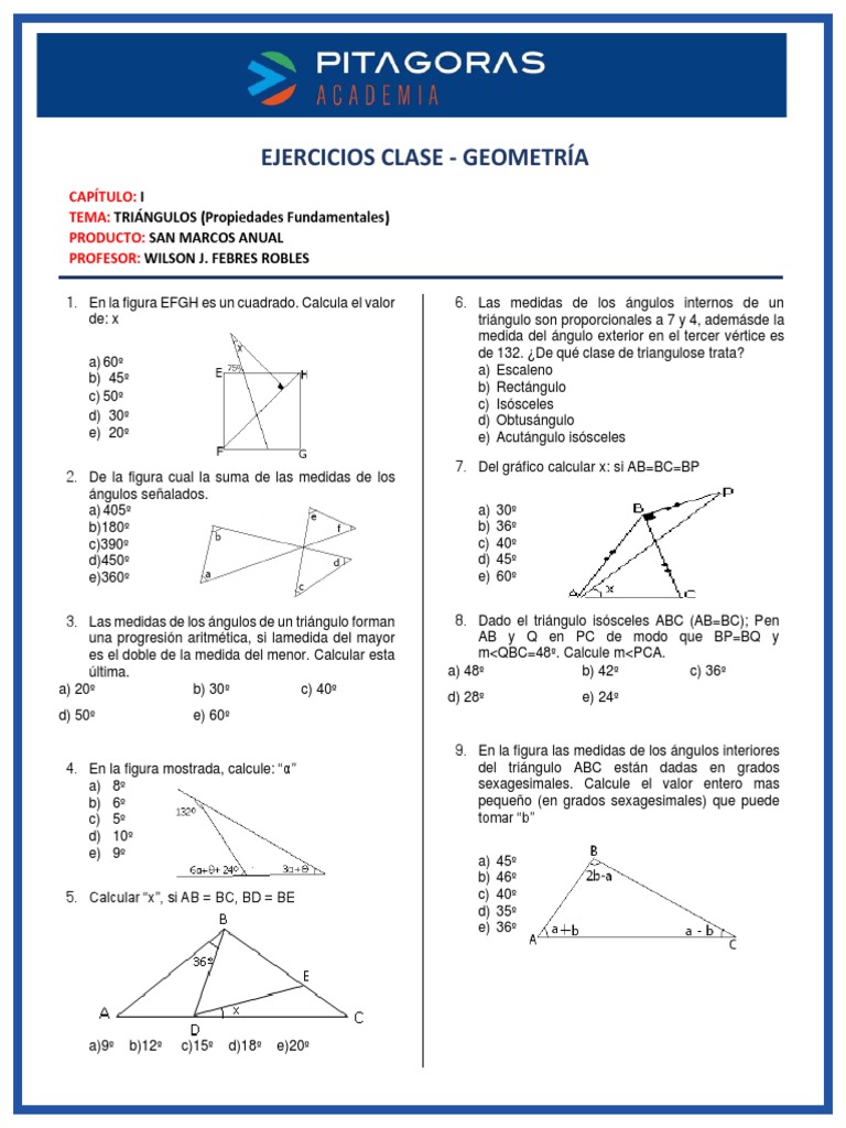 Geometri Tarea | PDF | Triángulo | Euclides