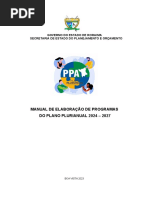 Manual de Revisao Ppa 2025 | PDF | Planejamento | Estado