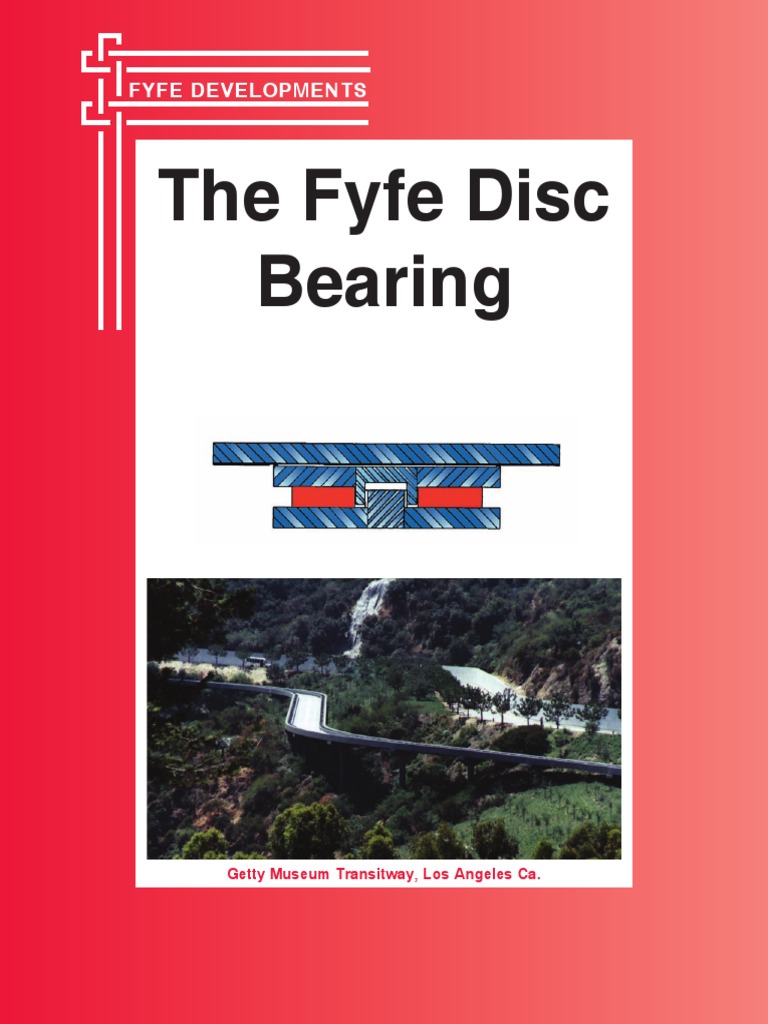 Fyfe Disc Bearing Brochure | PDF | Bearing (Mechanical) | Force
