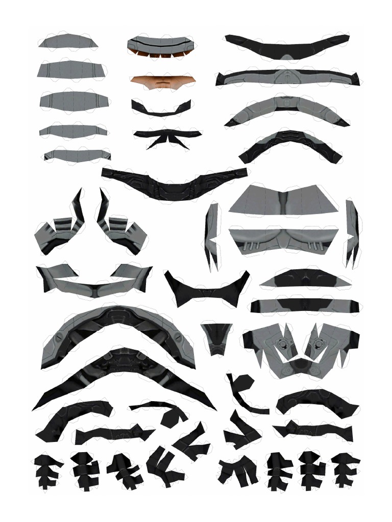 RoboCop With Folding Lines (By Cepot Patel) | PDF