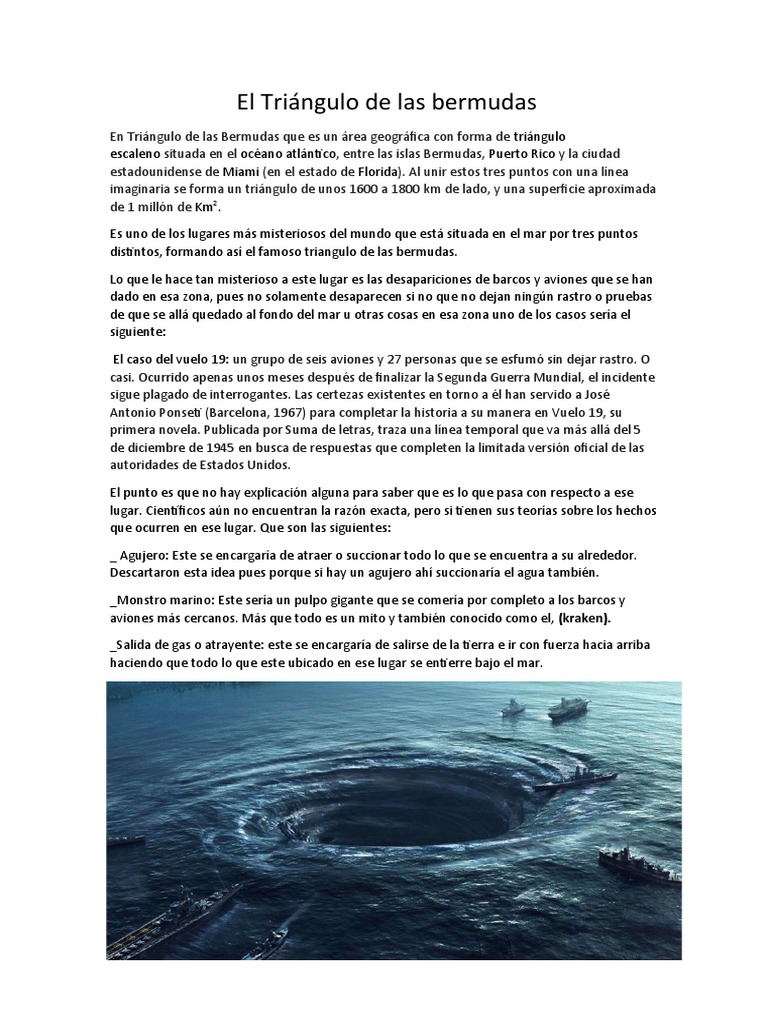 Triangulo de Las Bermudas | PDF