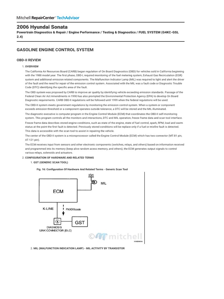 Motor Control 2.4L Conectores | PDF