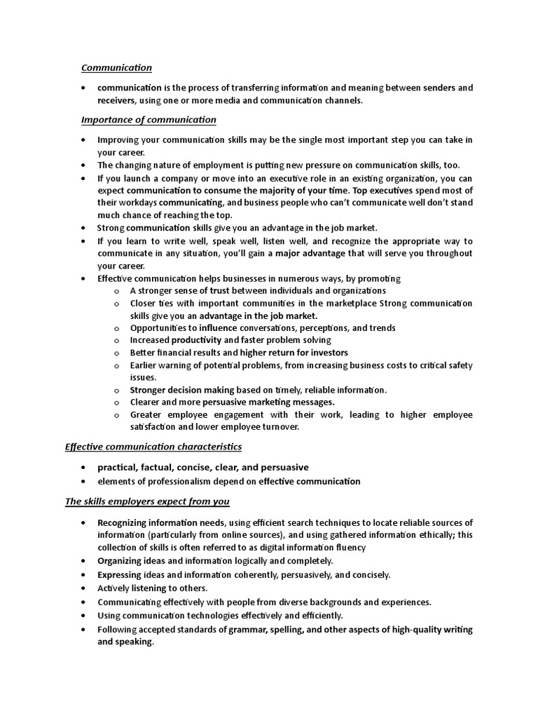Chapter 1 To Chapter 10 | PDF | Communication | Persuasion Chapter 1 To Chapter 10 | PDF | Communication | Persuasion