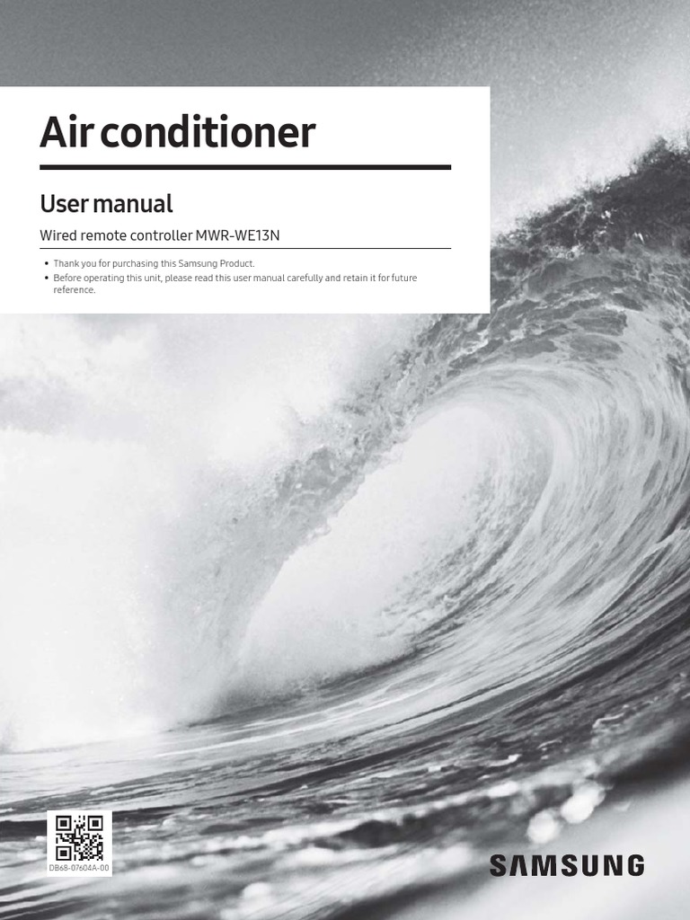 Mwr-We13n User+manual Db68-07604a-00 171110-1 English | PDF