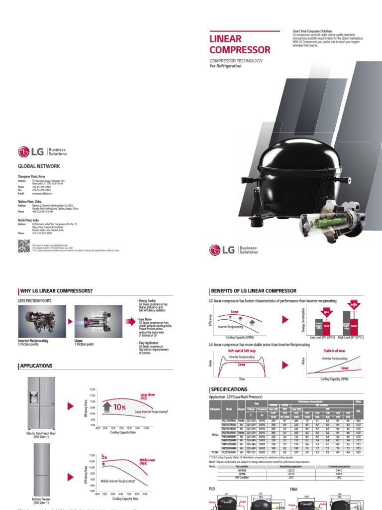 LG Leaflet Linear Compressor (20201204 165059) | PDF | Power Inverter ...