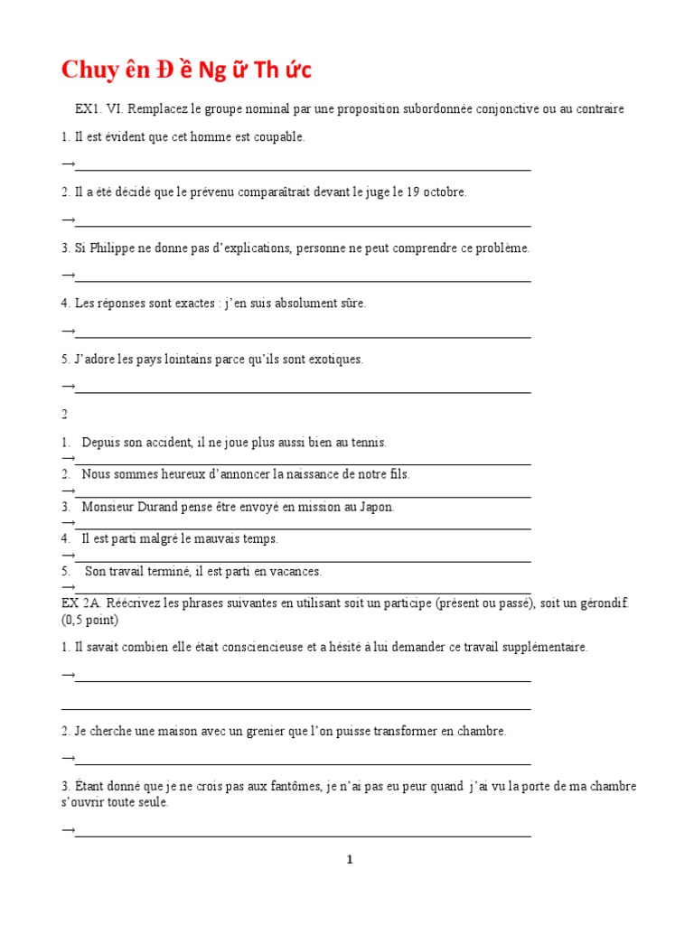 Chuy - N - NG - TH - C de | PDF