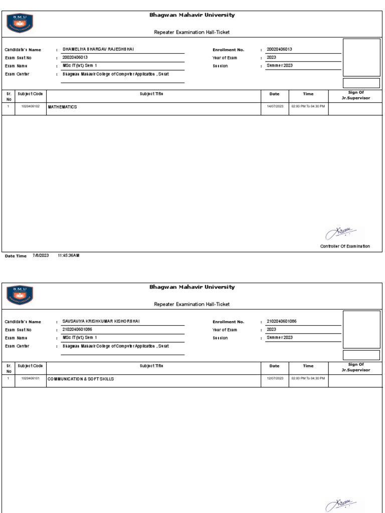 1 MSC IT (Int.) Sem 1 7 8 2023 11 45 37 AM | PDF | Software Engineering ...