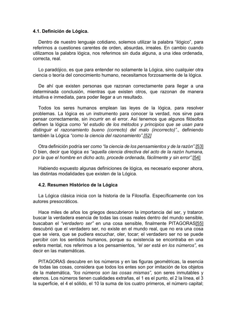 Definición de La Lógica. | PDF | Lógica matemática | Proposición