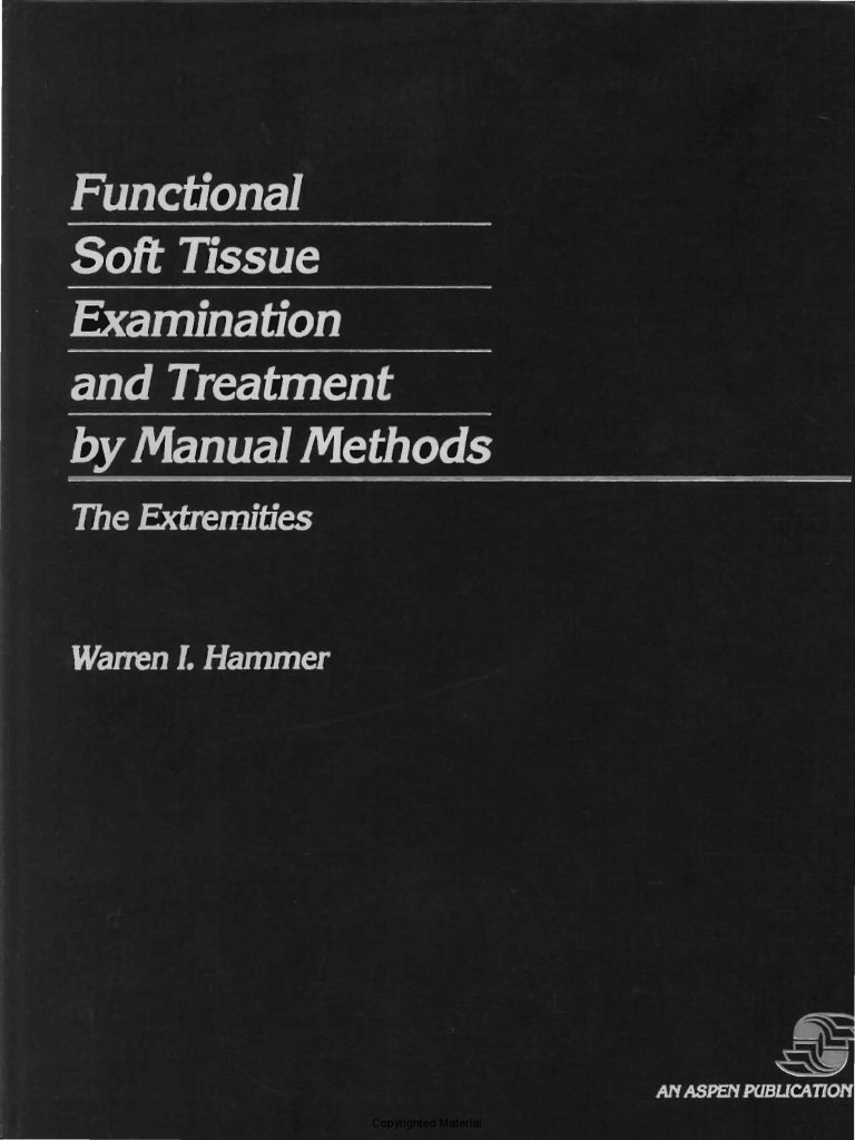 Hammer - Functional Soft Tissue Examination and Treatment by Manual ...