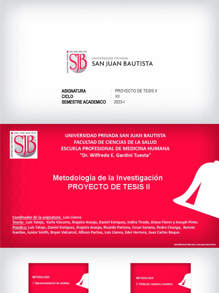 Clase 2 - PT2 - 2023-I | PDF | Muestreo (Estadísticas) | Probabilidad