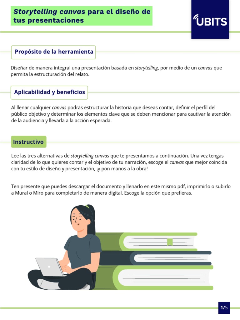 Storytelling Canvas para Diseño de Presentaciones | PDF Storytelling Canvas para Diseño de Presentaciones | PDF