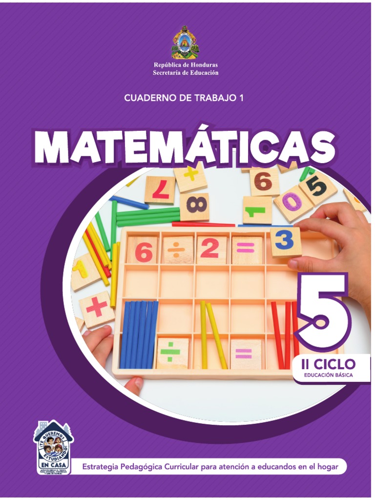 CT1 MATEMATICAS 5to Grado SE 2020 | PDF