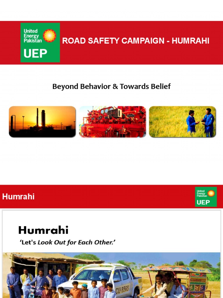Road Safety Campaign - Humrahi | PDF