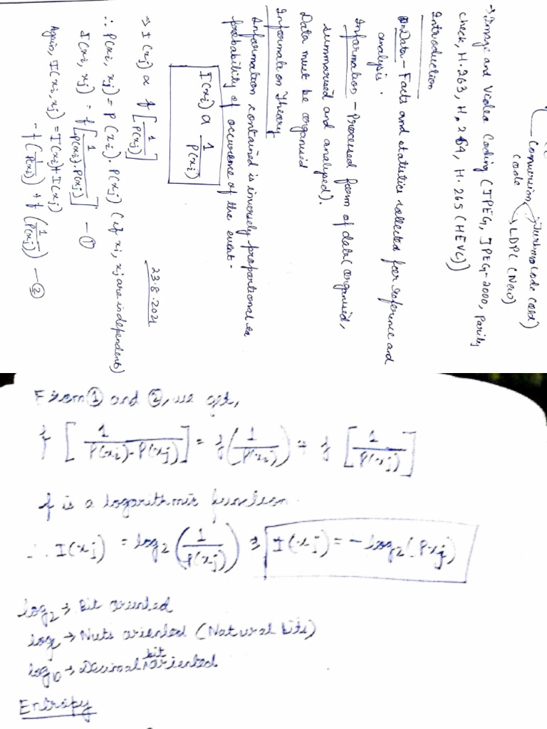 ITC Handwritten Notes | PDF