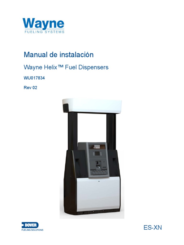 Manual de Operación Del Dispensario Tres Productos | PDF | Ingenieria Eléctrica | Combustible de ...