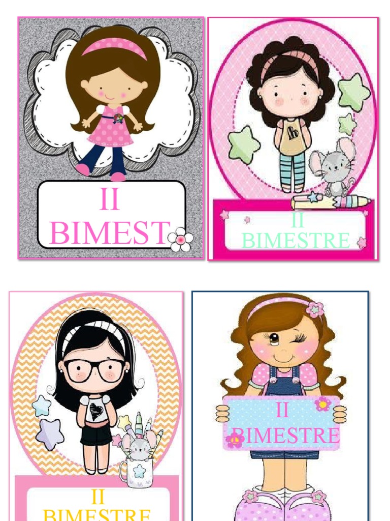 Caratulas 2 Bimestre | PDF