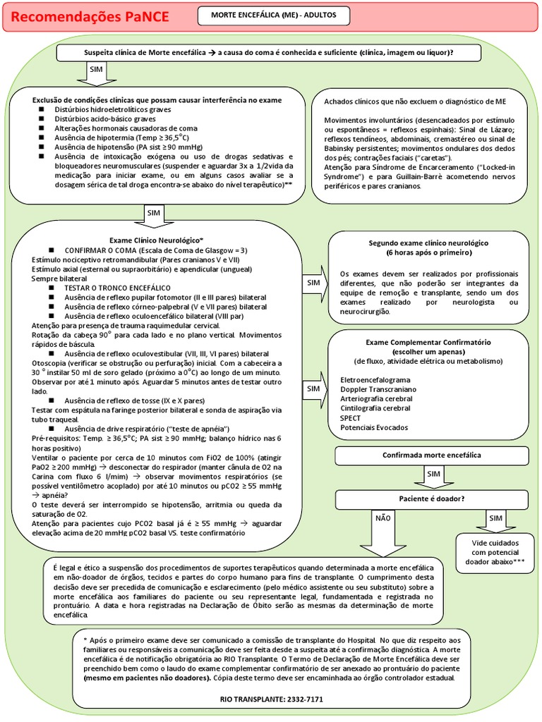 PaNCE Morte Encefalica | PDF