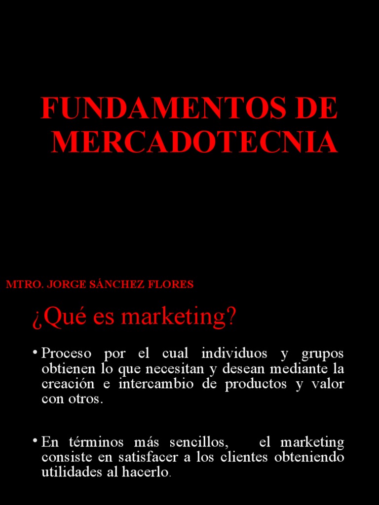 Fundamentos de Mercadotecnia | PDF | Marketing | Calidad (comercial)