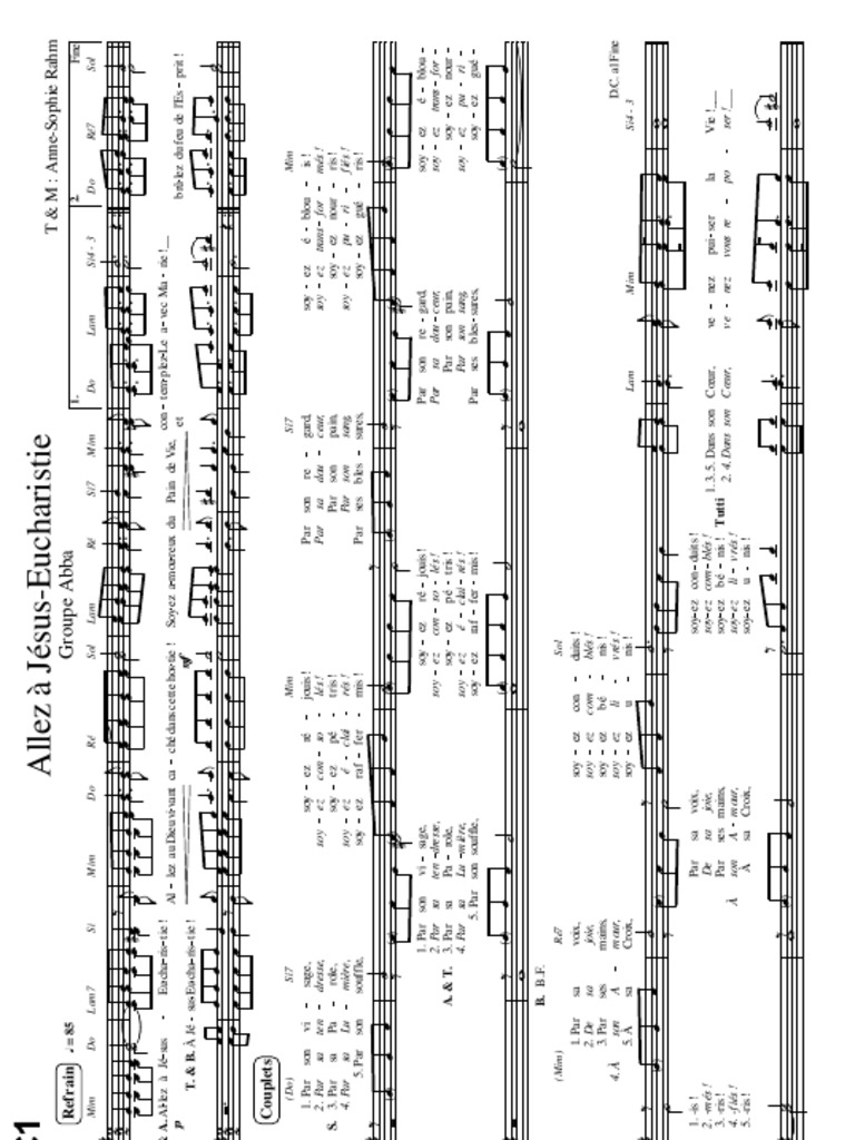 Allez À Jésus Eucharistie | PDF