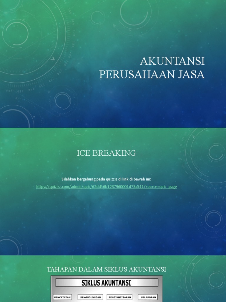 Akuntansi Perusahaan Jasa 25 Juli | PDF