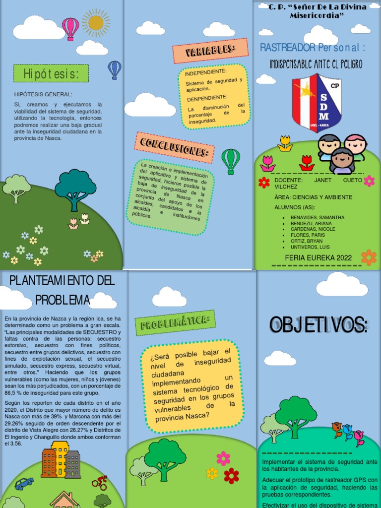 Triptico Fencyt 2022 | PDF