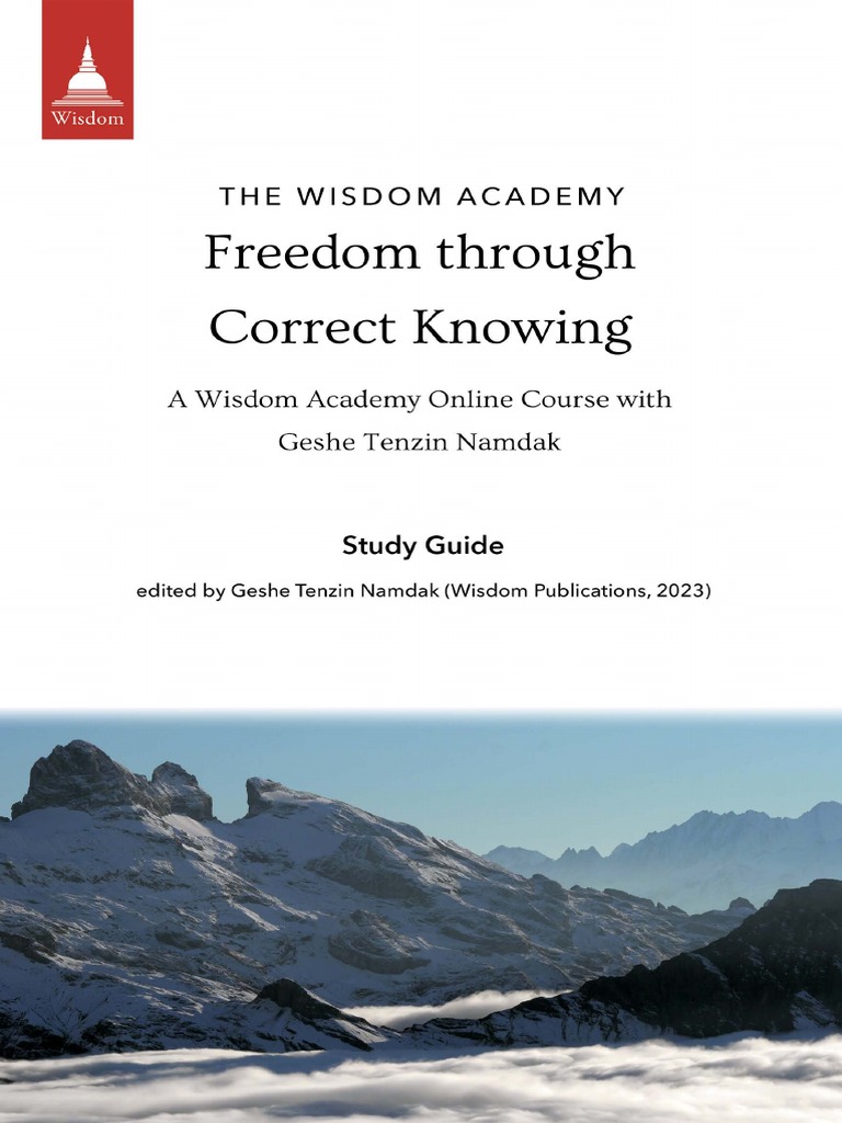 Freedom-Knowing-study - Guide - Geshe Namdak | PDF | Mind | Consciousness