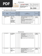 Hot Work Risk Assessment and Permit | PDF | Fires | Risk Assessment