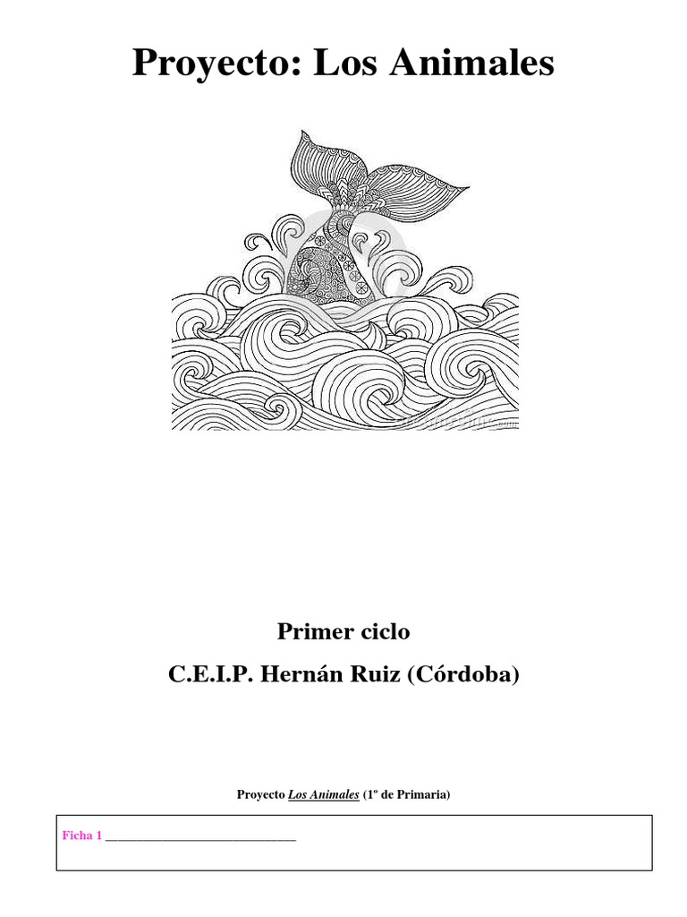 Proyecto de Animales para Preescolar | PDF
