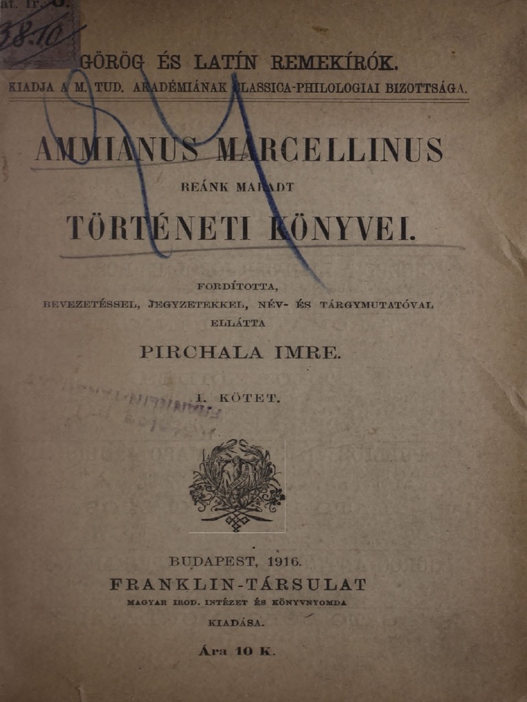 Ammianus_Marcellinus-1 | PDF