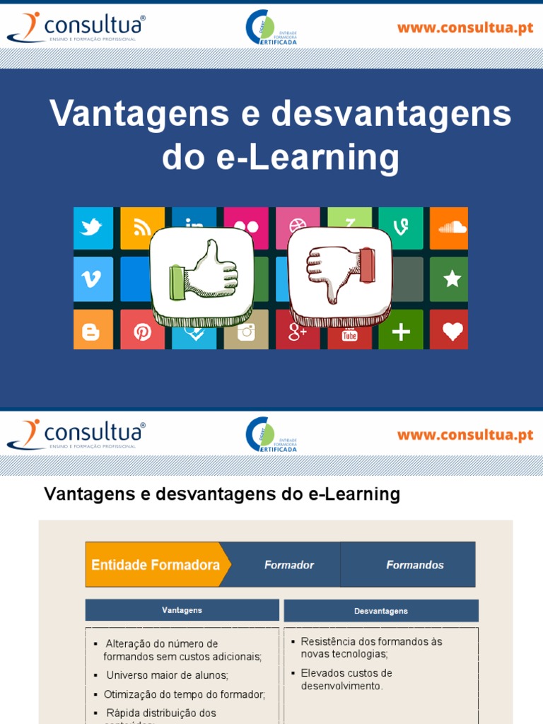 Vantagens e Desvantagens e Learning | PDF