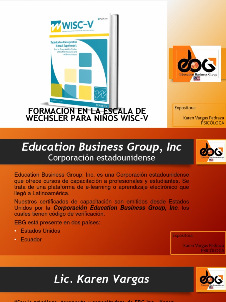 Clase 3 Wisc V | PDF