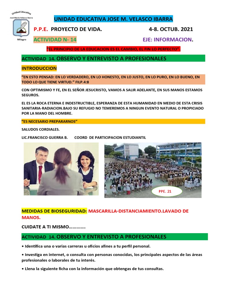 Actividad 14 Ppe 2021 | PDF
