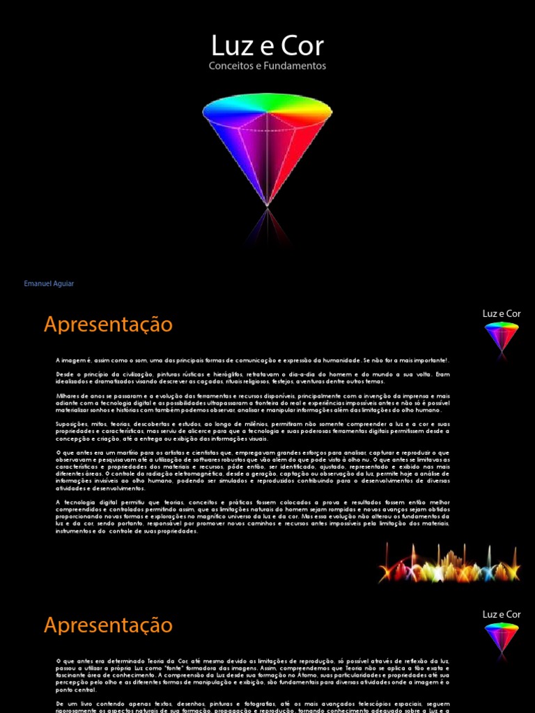 Luz e Cor | PDF | Cor | Sistema visual