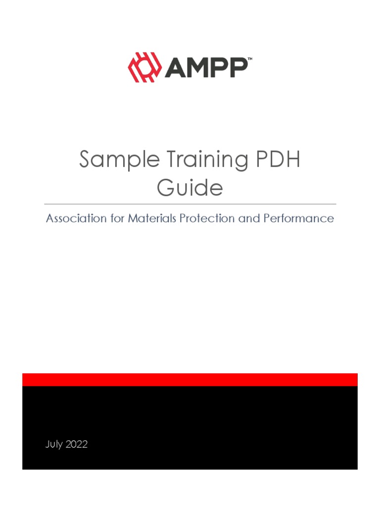 Sample PDH Training Document | PDF | Experience