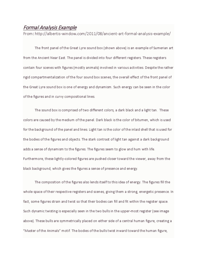 Formal Analysis Example | PDF