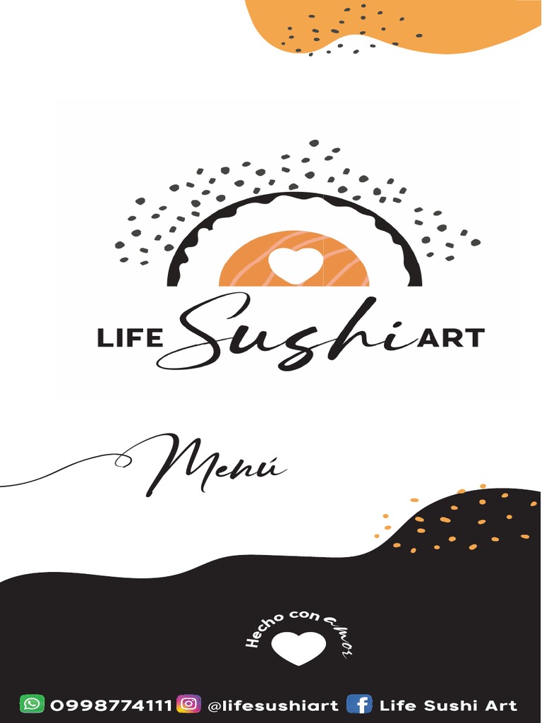 Menú Life Sushi Art | PDF | Alimentos